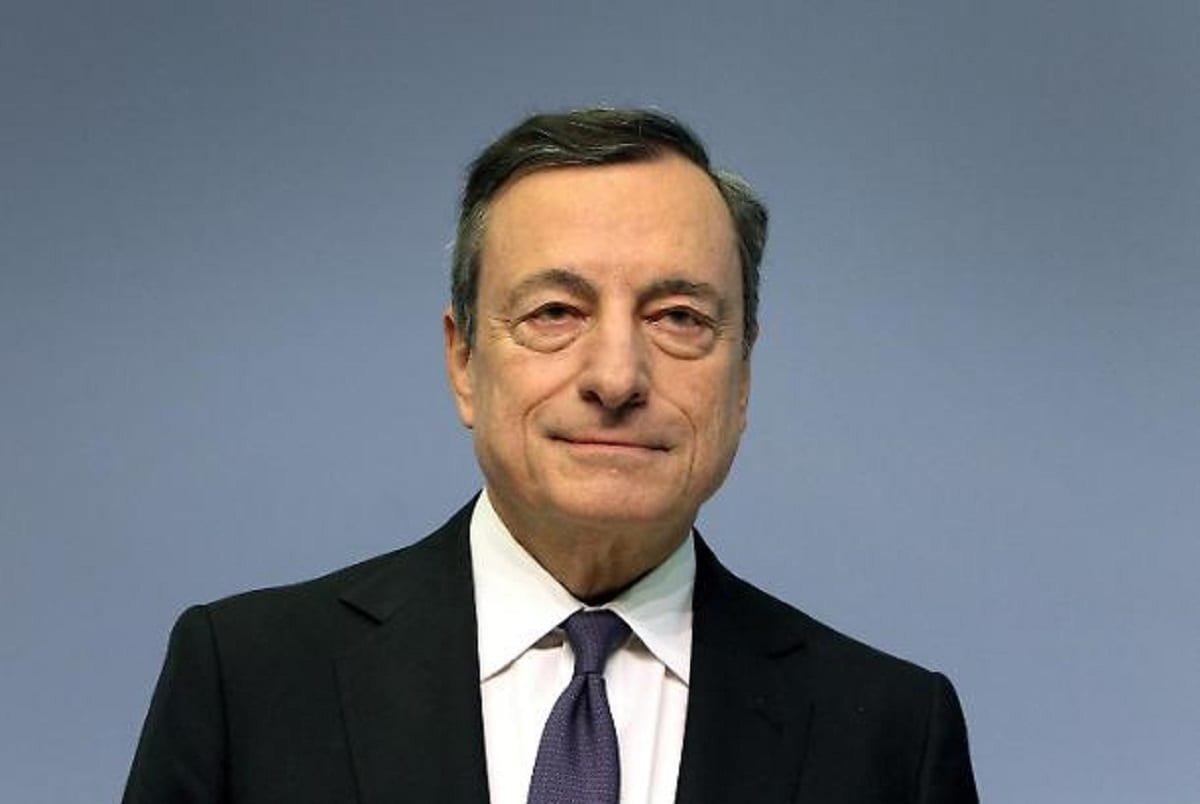 Mario Draghi - o atual presidente do Banco Central Europeu