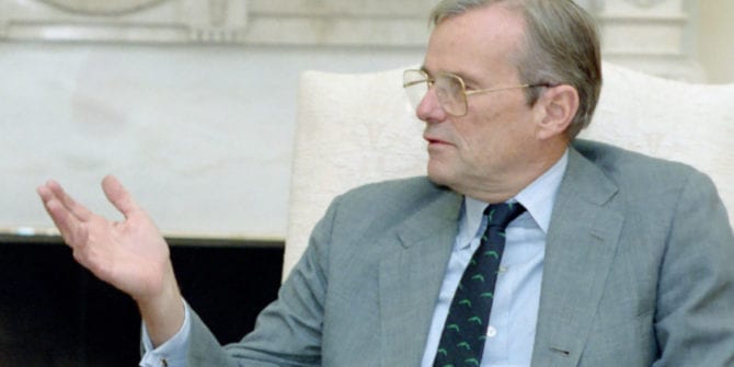 Nicholas F. Brady é o responsável pela criação do Plano Brady