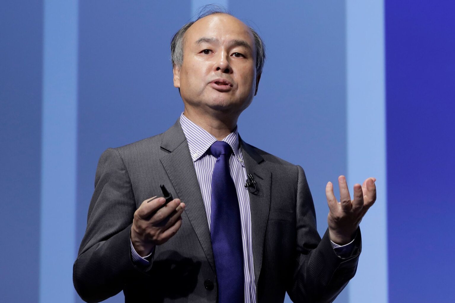 Masayoshi Son é fundador e executivo-chefe do SoftBank