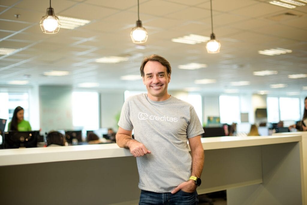 Sergio Furio é fundador e CEO da startup Creditas